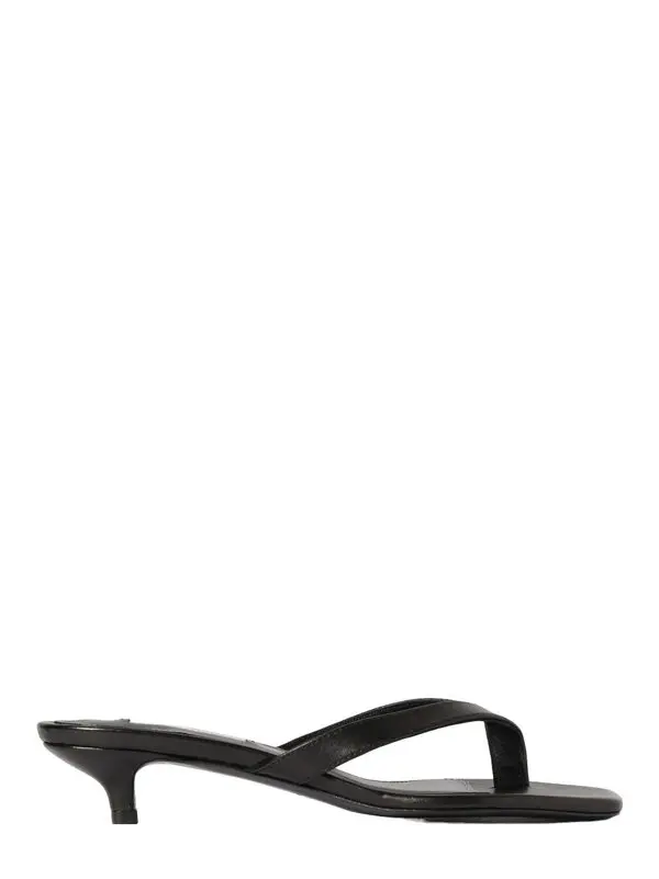 TOTEME Heeled Sandal - Black