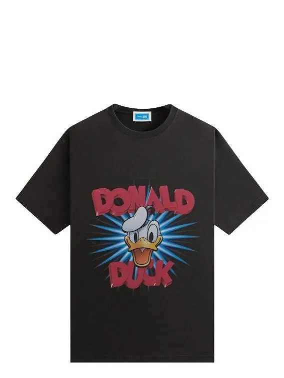 Kith Disney Donald Duck Show Vintage Tee Shirt - Black