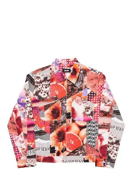 PALACE Printed Jacket - Orange