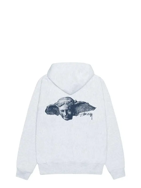 StÜssy Hypnos Zip Hoodie - Ash Heather