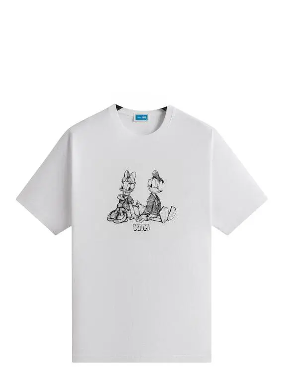 Kith Disney Donald Duck Sketch Vintage Tee Shirt - White