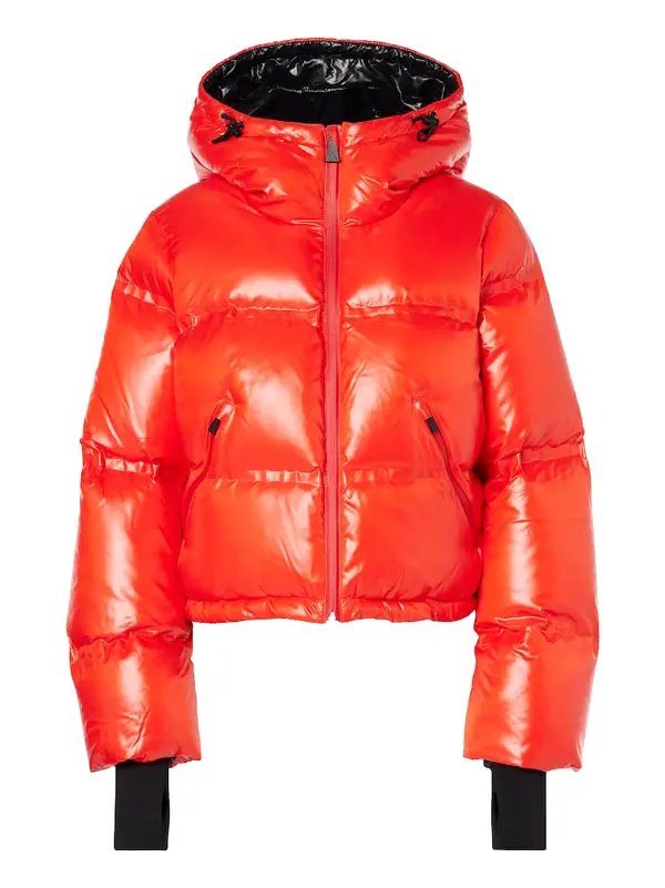 Aztech Mountain Minnie Nuke Suit Down Jacket - Red