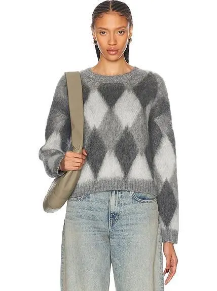 Moncler Crewneck Sweater - Light Grey