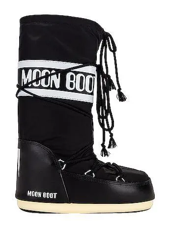 Moon Boot Nylon Classic Boot - Black