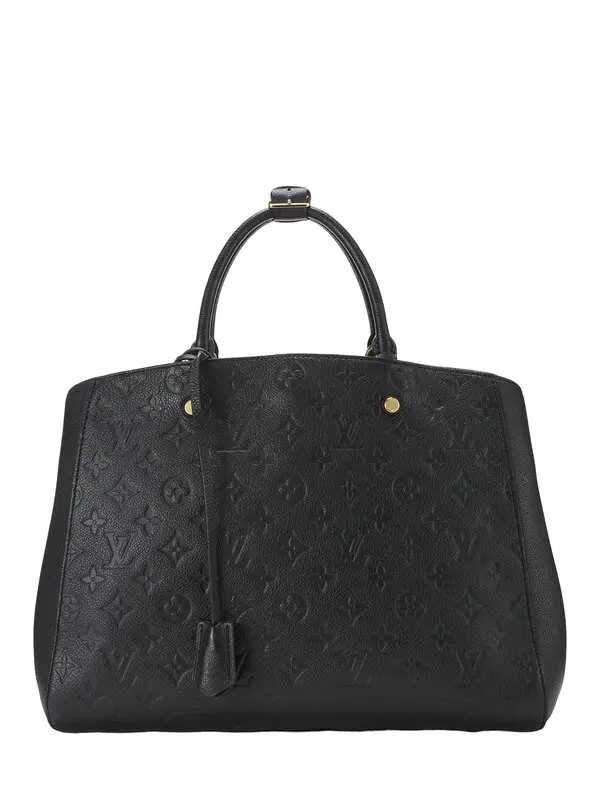 LOUIS VUITTON Monogram Empreinte Montaigne - Black