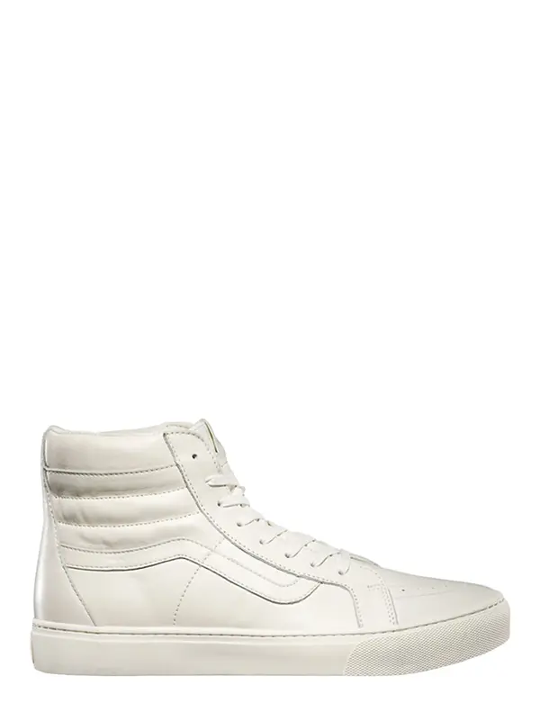 VANS Sk8-hi Lite Cup Ca Leather High-top Sneakers - Whisper White