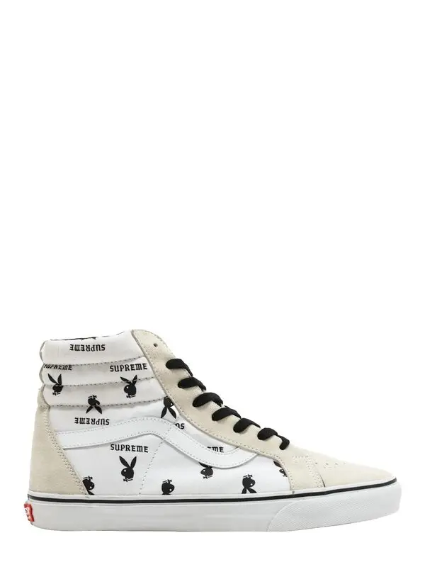 VANS X Supreme X Playboy Sk8-hi Sneakers - White