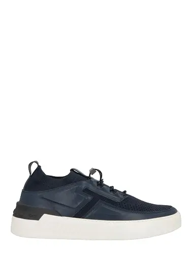 TOD'S NO CODE Tod's No_code Sneakers Midnight Size Calfskin, Textile Fibers - Blue