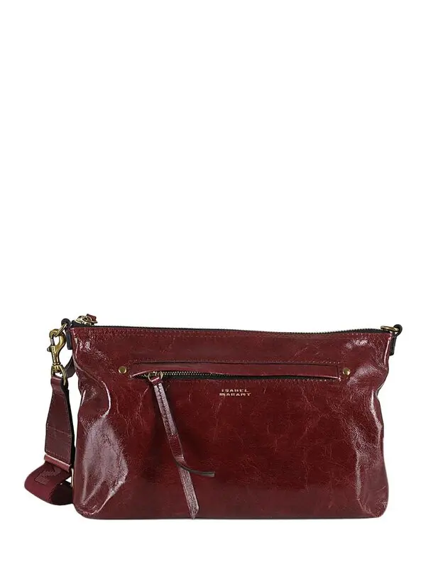 Isabel Marant Étoile Leather Crossbody Bag - Red