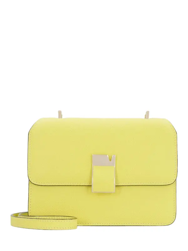 VALEXTRA Mini Nolo Crossbody Bag - Yellow