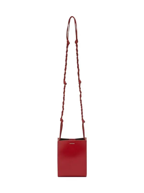 JIL SANDER Small Tangle Shoulder Bag - Red