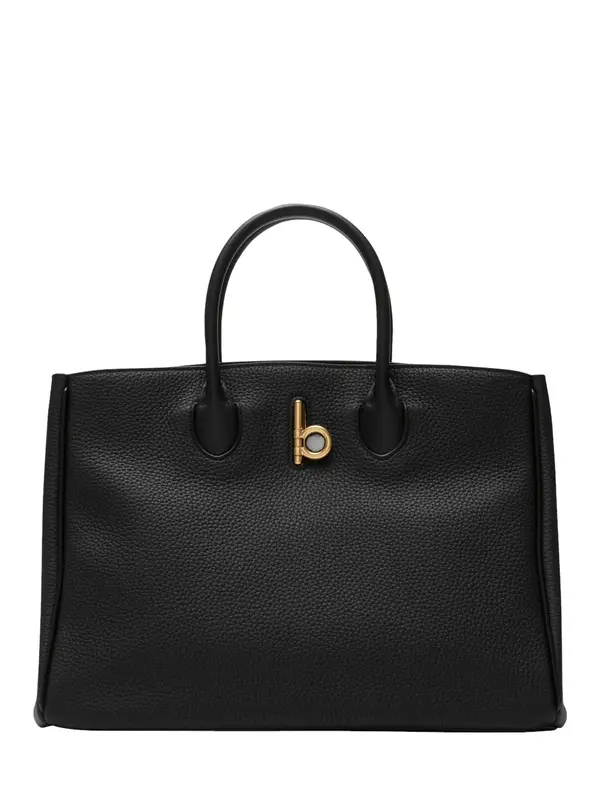 Burberry Small Rocking Horse Tote - Black
