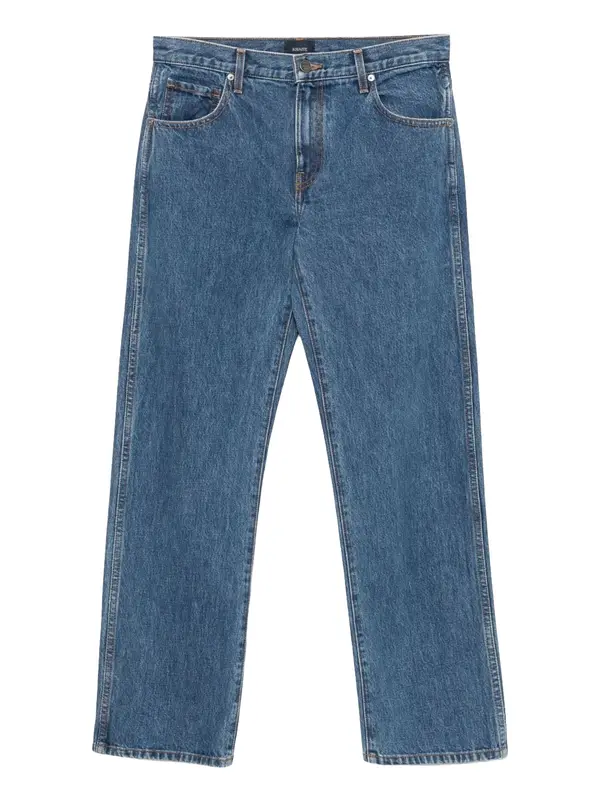 Khaite Kerrie Straight-leg Jeans - Blue