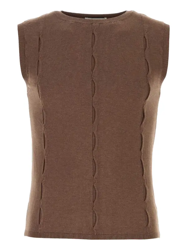 Gimaguas Forat Tank Top - Brown