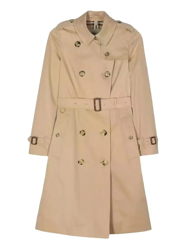 Burberry Double-breasted Trench Coat - Neutrals