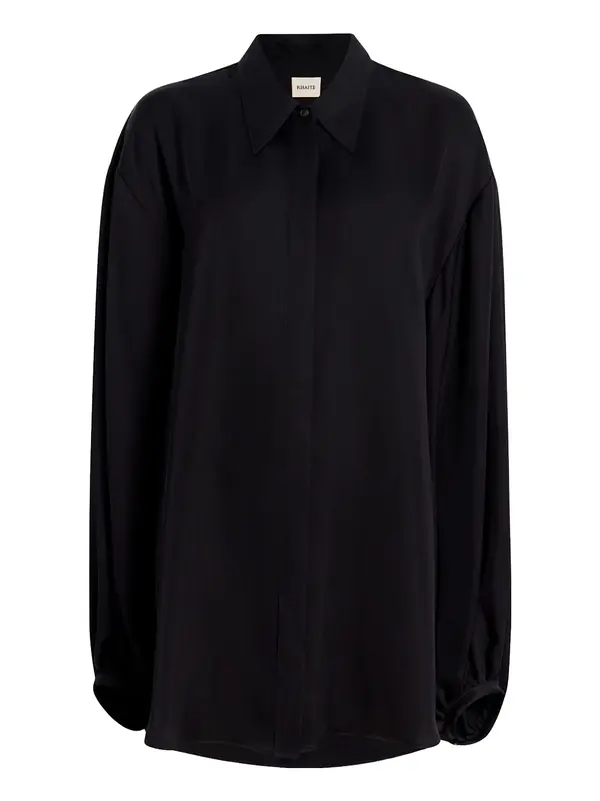 Khaite The Bam Shirt - Black