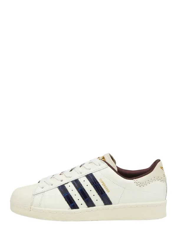 Adidas X Wales Bonner Superstar Sneakers - White/navy/night Red