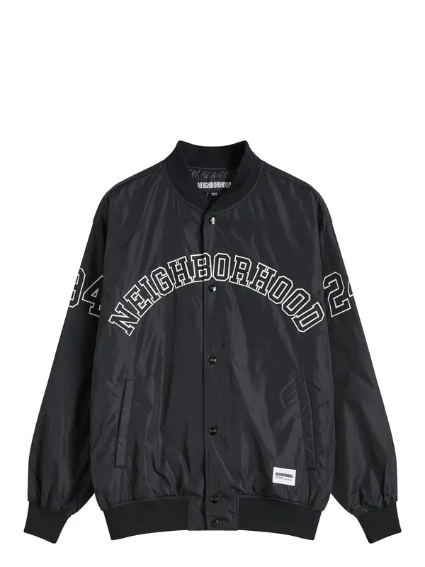 NEIGHBORHOOD Baseball Jacket - Black