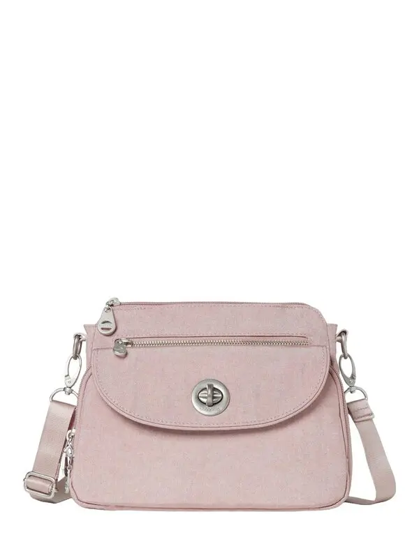 BAGGALLINI Calais Crossbody Bag - Blush Shimmer