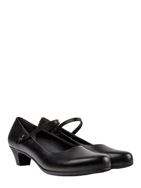 Camper Helena Bajo Mary Jane Pump - Black