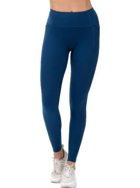 REBODY Phoenix Fleece Pocket Legging - Poseidon Blue