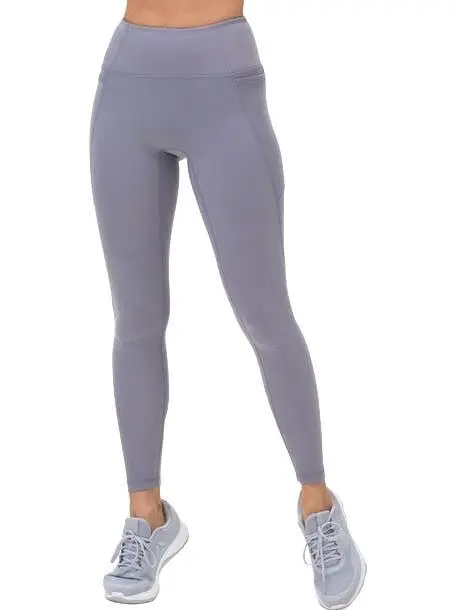 REBODY Phoenix Fleece Pocket Legging - Quicksilver