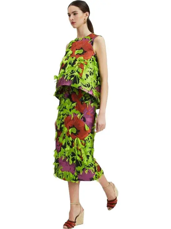 La DoubleJ Pencil Skirt - Wonderland Fil Coupe