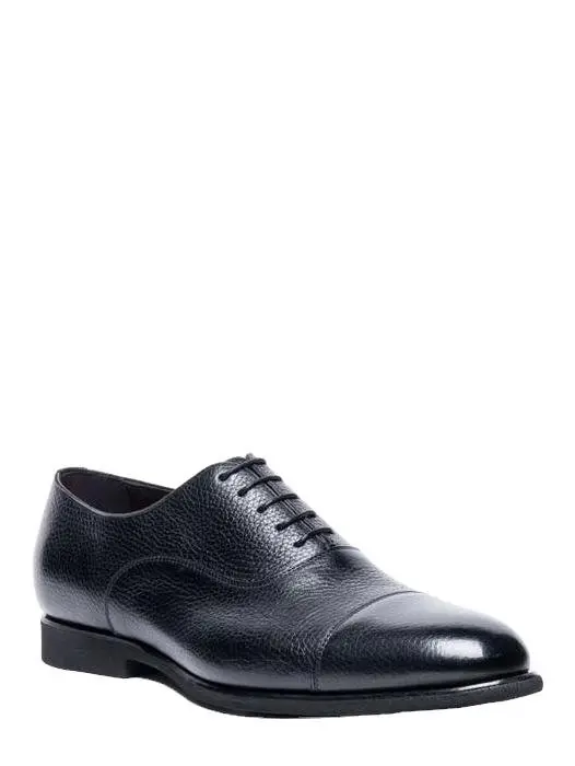 Santoni Darian Oxford Shoe - Black