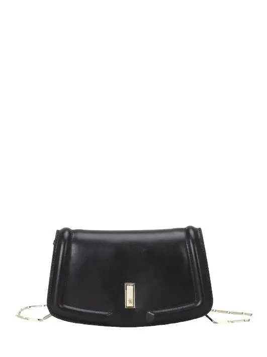BOSS Ariell Leather Clutch - Black