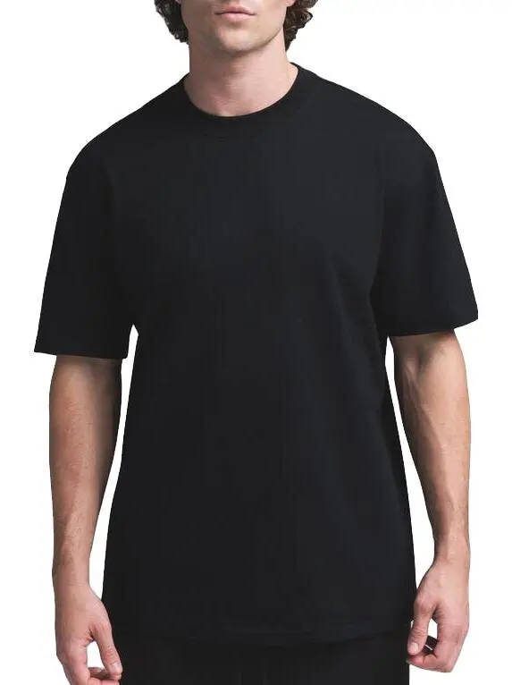 SKIMS Relaxed Fit Heavyweight Cotton T-shirt - Obsidian