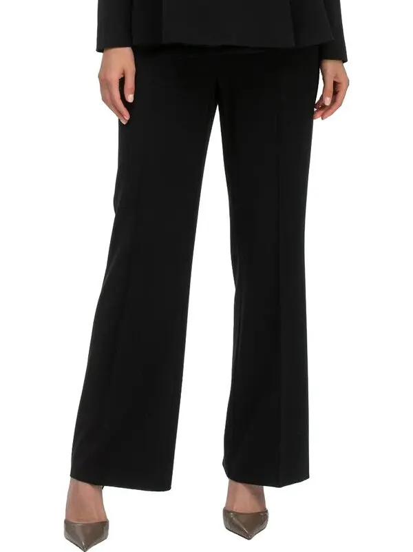 PIETRO BRUNELLI Full Length Trousers - Black