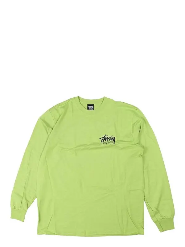 StÜssy Stock New York Long Sleeve T-shirt - Tea