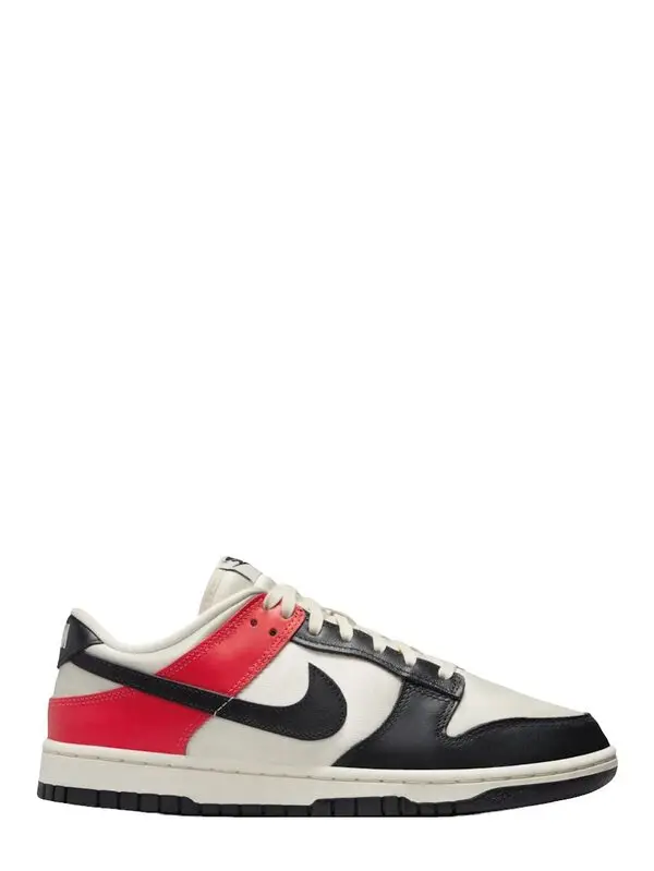 Nike Dunk Low Sneakers - Bright Crimson/pale Ivory/black