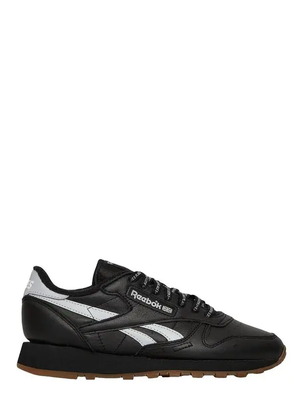 REEBOK Classic Leather Places+faces Sneakers - Black/silver/white