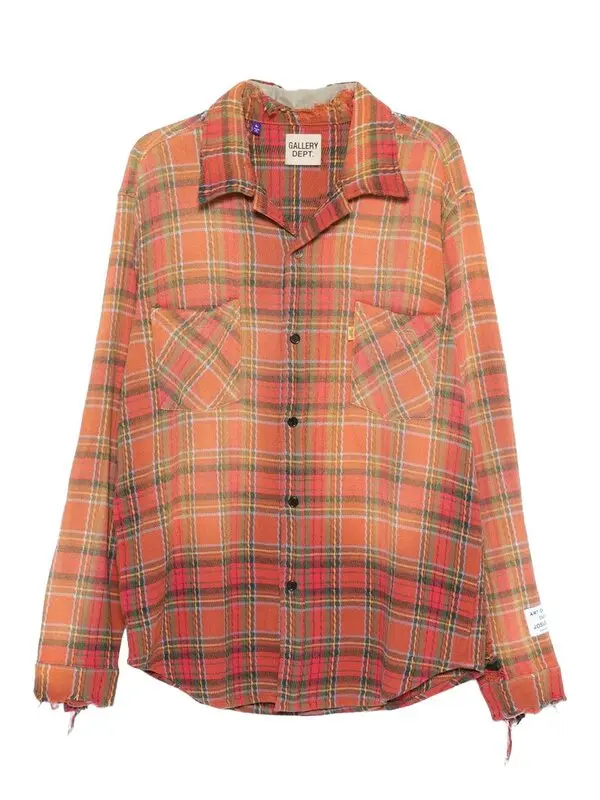 GALLERY DEPT. Marley Flannel Shirt - Red/black