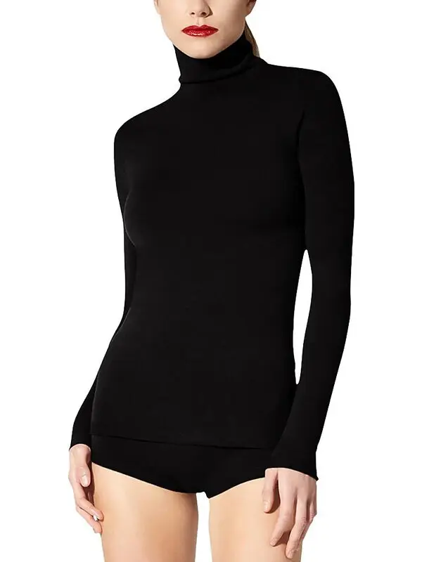 Wolford The Merino Top - Black