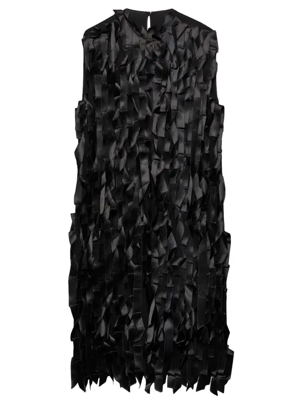 Prada Sablé Midi Dress - Black