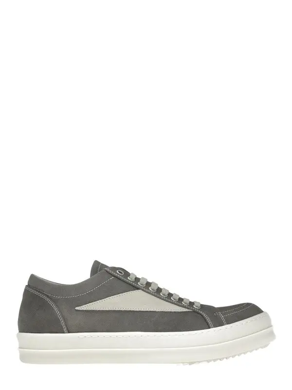 Rick Owens Vintage Low Sneakers - Dark Dust/milk