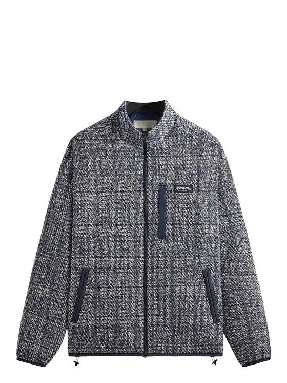 Kith Textured Tweed Claremont Full Zip - Cave