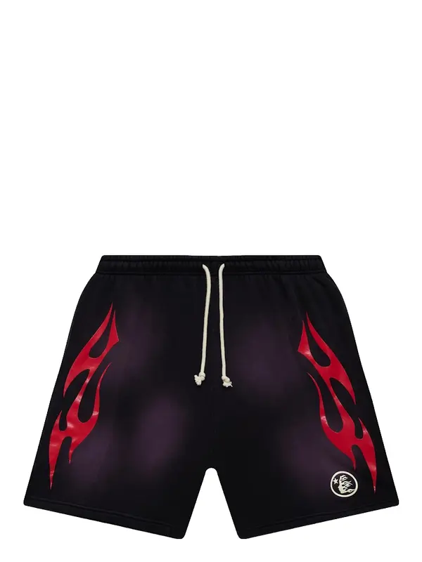 HELLSTAR Flame Shorts - Purple