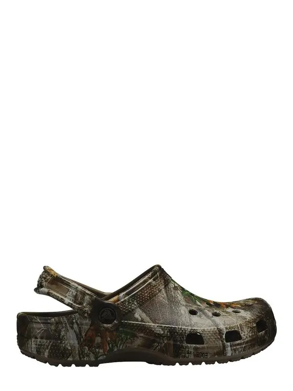 CROCS Classic Clog Edge Camo - Walnut
