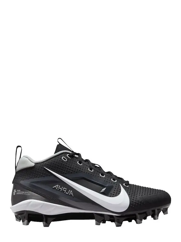 Nike Alpha Menace 4 Varsity Athletic Sneakers - Black/light Smoke Grey/metallic Silver