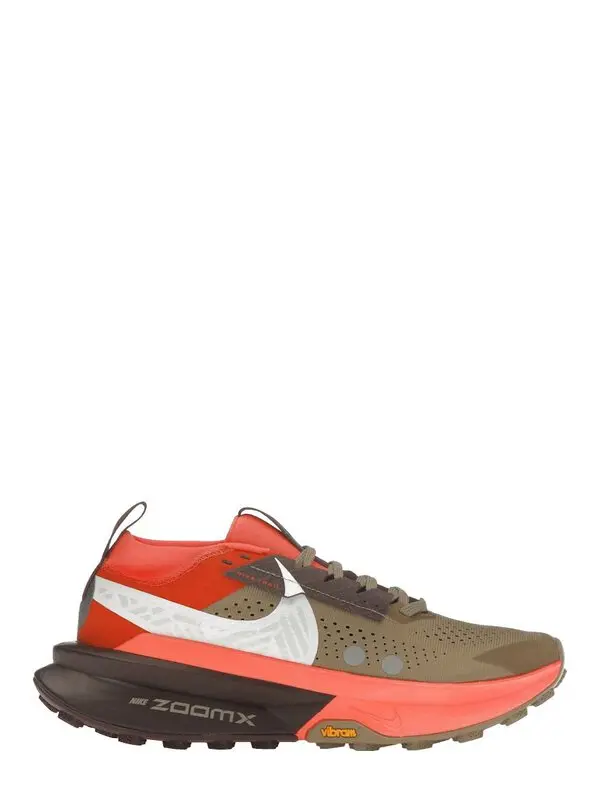 Nike Zoomx Zegama 2 Sneakers - Khaki/hyper Crimson/burgundy Crush