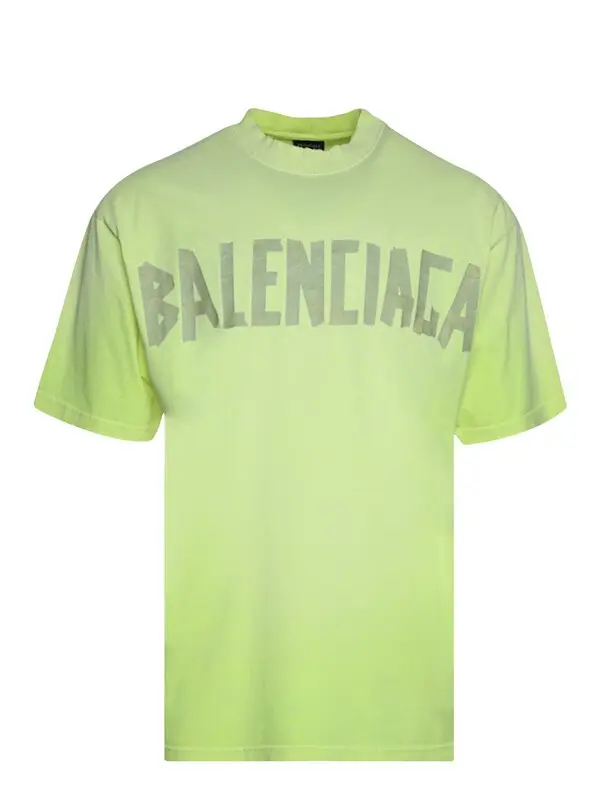 Balenciaga Medium Fit T-shirt 'fluo - Yellow