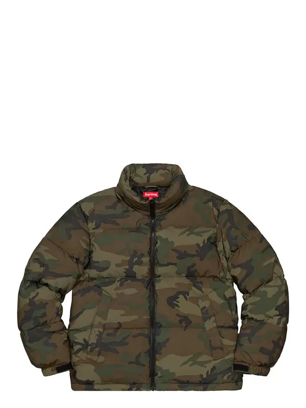 Supreme Reflective Camo Down Jacket - Multicolor