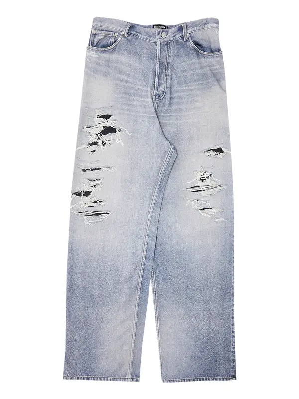 Balenciaga Trompe L'œil Pants - Blue