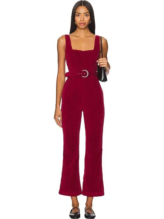 Free People Party Starter One Piece - Holly Berry