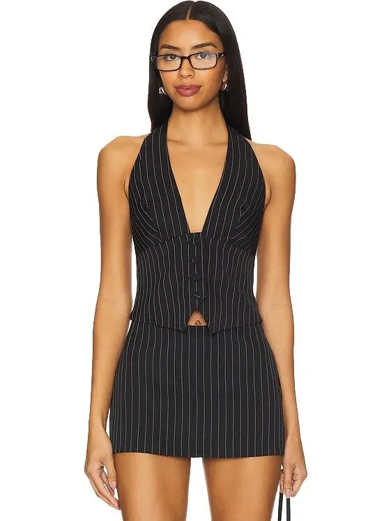 LOVERS AND FRIENDS Grace Top - Black