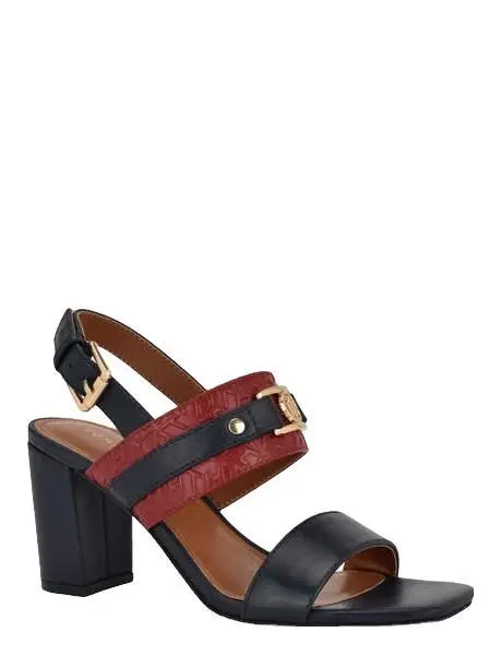 Tommy Hilfiger Sylvier Slingback Sandal - Marine/blood Red