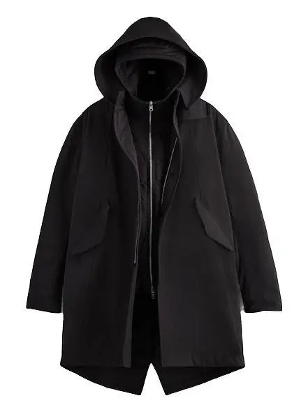 Kith Walton Parka With Liner - Black